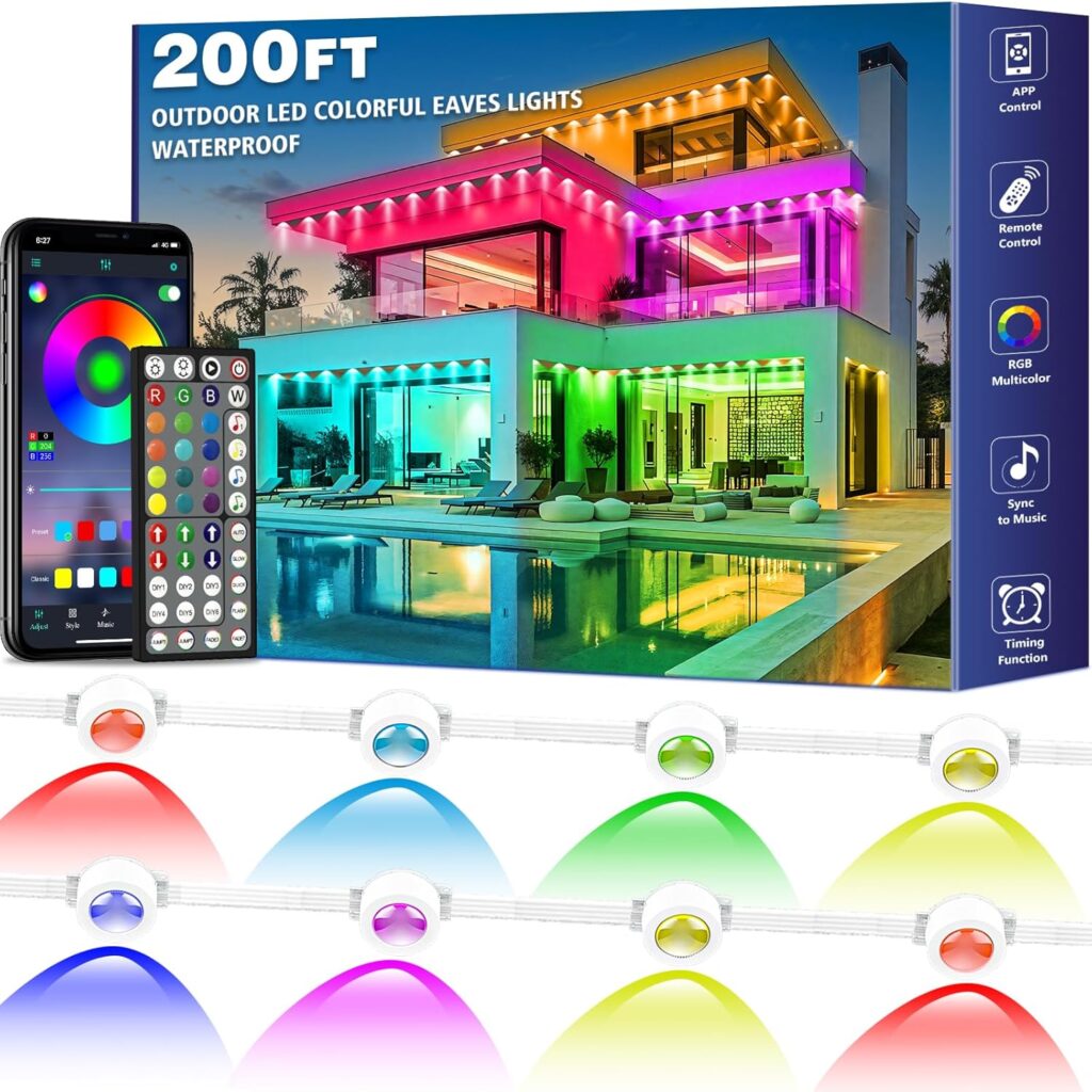 Hot New Latest Outdoor Permanent Outdoor RGB Lighting